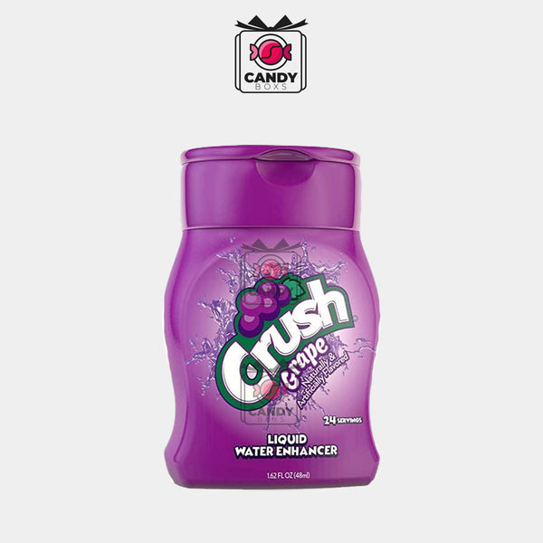 CRUSH LIQUID WATER ENHANCER GRAPE 48ML - CANDY BOXS – Candyboxs