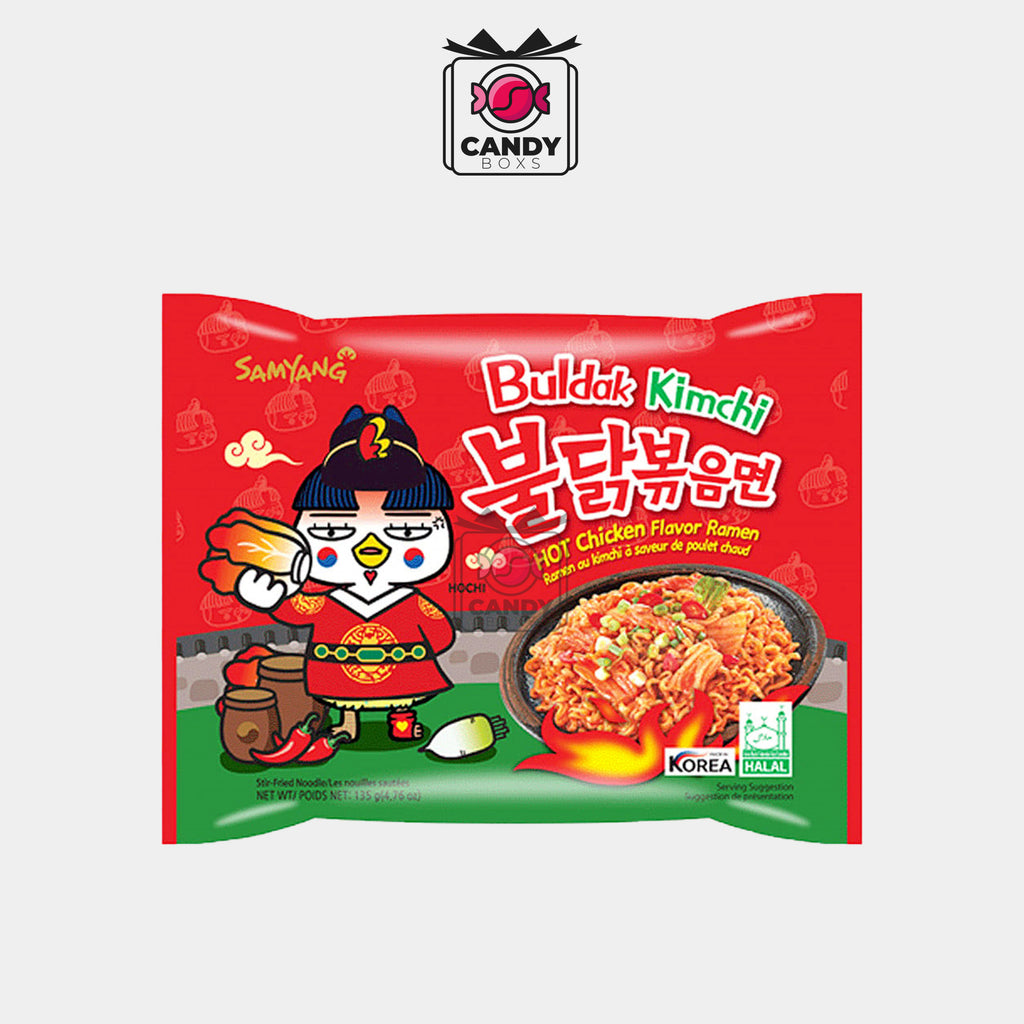 SAMYANG NOODLES KIMCHI FLAVOR RAMEN - CANDY BOXS – Candyboxs