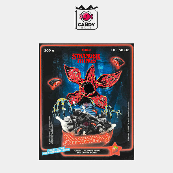 YUMMERS STRANGER THINGS COCOA STRAWBERRY CEREAL 300G - CANDY BOXS ...